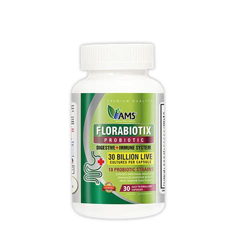 Ams Florabiotix Probiotic 30 Billion 30capsules Aesthetic Today Uae