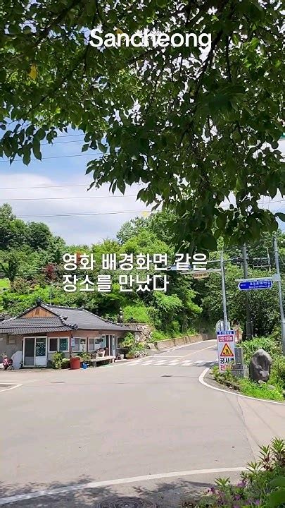 나만 알고 싶은 산청 벚나무 터널을 지나 만난 시골마을 시골마을 정겨운시골풍경 버스정류장 시골가게 산청군 Youtube