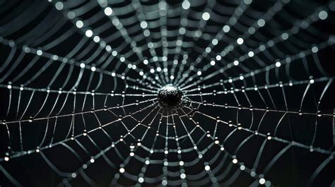 Premium Ai Image Intriguing Image Of The Intricate Structure Of A Spider Web
