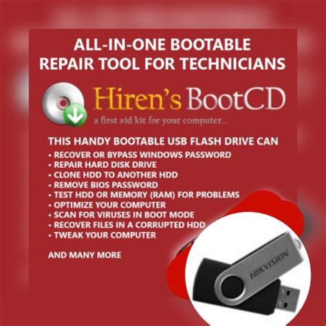Hirens Bootcd Pe Bootable Repair Tool For Windows Pc Usb Lazada Ph