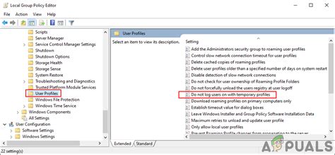 How To Enable Or Disable Log On Users With Temporary Profiles In Windows