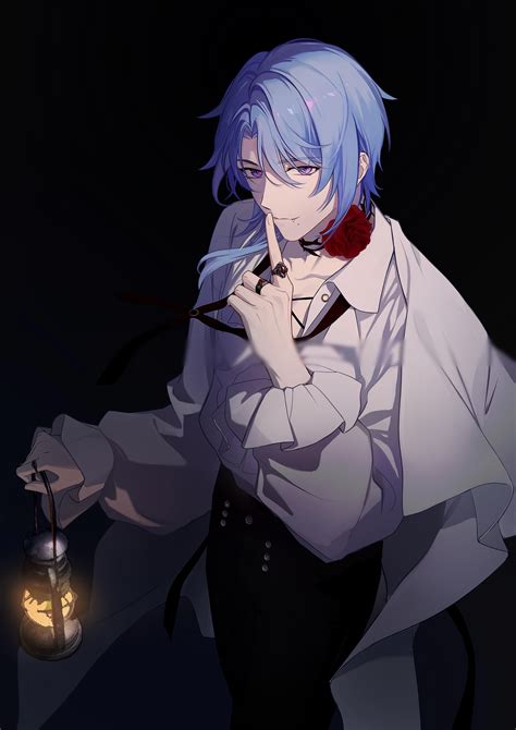 Kamisato Ayato Genshin Impact Drawn By Eiusersjgf2435 Danbooru