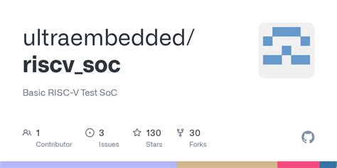 Riscv Soc Soc Riscv Soc V At Master · Ultraembedded Riscv Soc · Github
