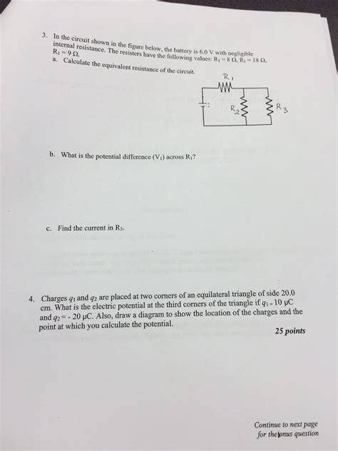 Solved In The Circuit Shown In Figure Below The Battery Is Chegg