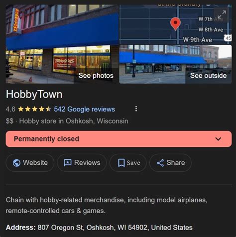 Hobbytown Oshkosh The End Of An Era