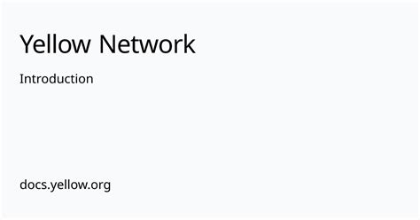 [MIP-7] Deploy a $MENDI market to Yellow Network - Governance Proposals ...