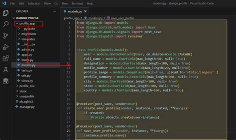 How To Create A User Profile Using Django