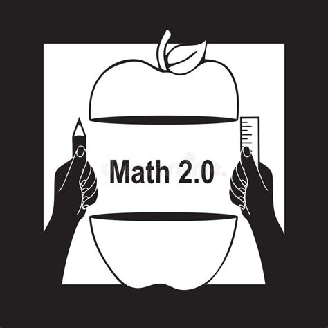 math 2 point 0 stock vector illustration of hand measure 319178004