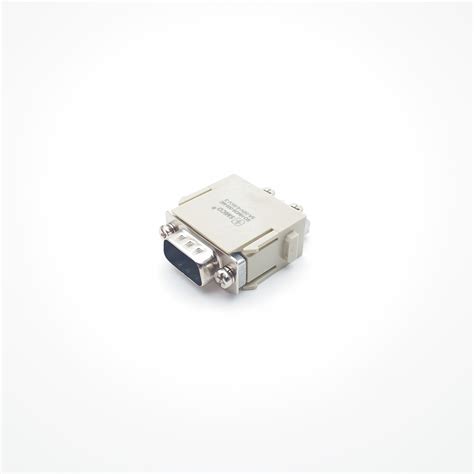 Electrical Harting Modular 9 Pin Connectors With Silver Plated Contacts China Smico Electrical