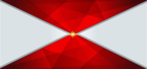 템플릿 추상 기술 기하학적 삼각형은 빛 효과와 흰색 배경에 빛나는 붉은 색을 삼각형 가리기에 대한 스톡 벡터 아트 및 기타 이미지 가리기 광고 구도 Istock