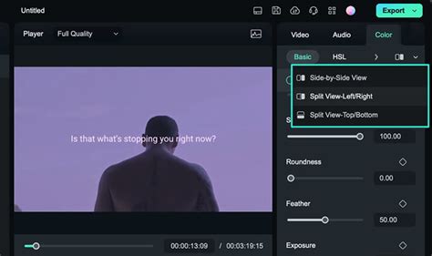 color comparison view for mac