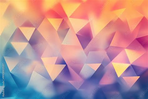 Abstract Blurred Background Featuring Repeating Triangular Shapes With A Smooth Gradient Texture