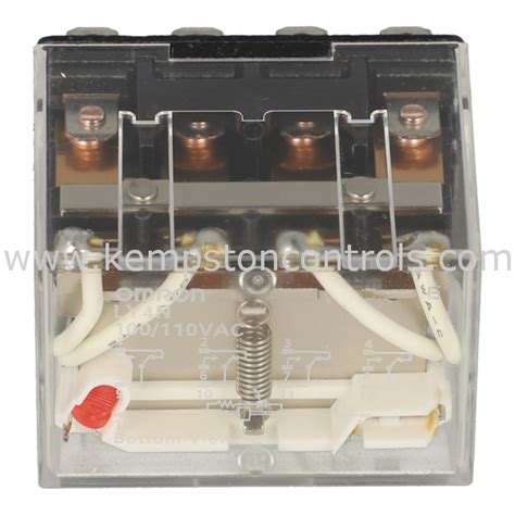 Omron Ly4n 100110ac Omron Relay Plug In 10a 100110vac 14 Pin