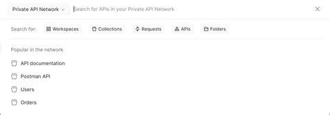 explore your postman private api network postman docs