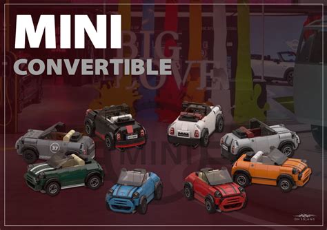 Lego Moc Blackmini Cooper Convertible V2 By Ohsojang Rebrickable