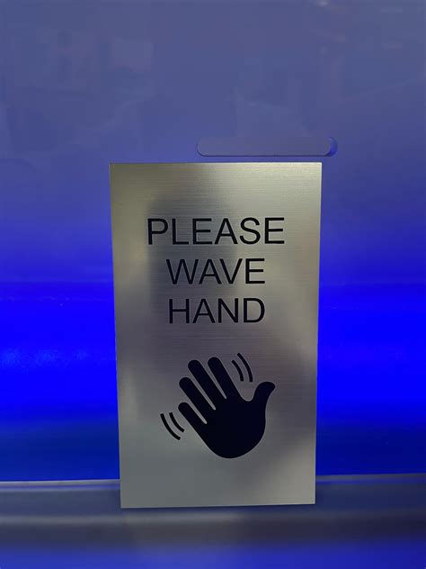 Please Wave Hand 35 X 6 The Condosigns Store