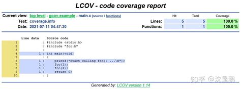 使用 Gcov 和 Lcov 度量 Cc 项目的代码覆盖率 知乎 使用 Gcov 和 Lcov 度量 Cc 项目的代码覆盖率 知乎