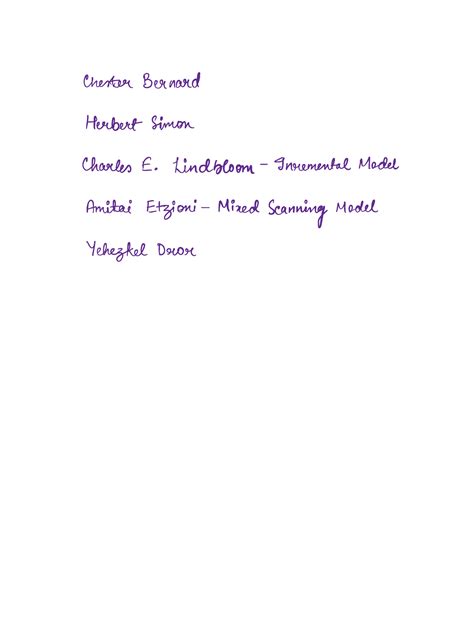 Decision Making Summary Public Policy And Administration In India