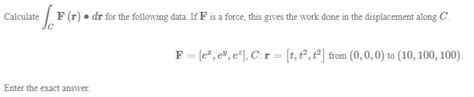 Solved Calculate CF R Dr For The Following Data If F Is A Chegg