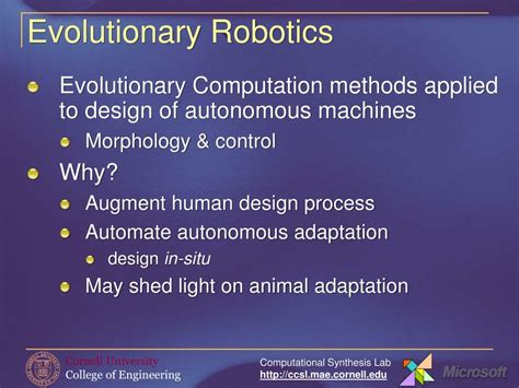ppt embedded systems for evolutionary robotics powerpoint