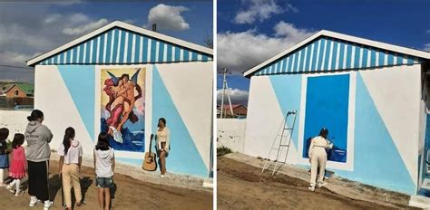 Уугаа🤗 On Twitter Яагаад худгийн ханан дээр ийм зураг байж болохгүй гэж Зурсан хүнээр нь УСУГ