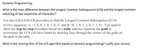 Dynamic Programmingwhat Is The Main Difference