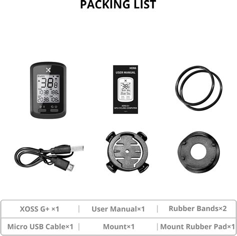 Xoss Bike Computer G Plus Wireless Gps Speedometer Vicedeal
