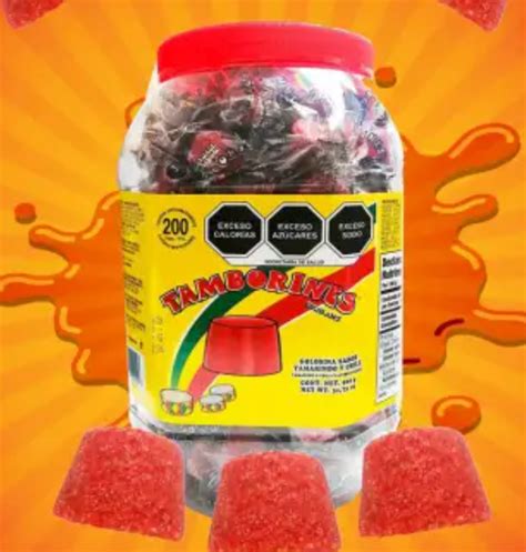 Sweet Tamborines Enchilados Vitrolero 200 Pcs — Nativo