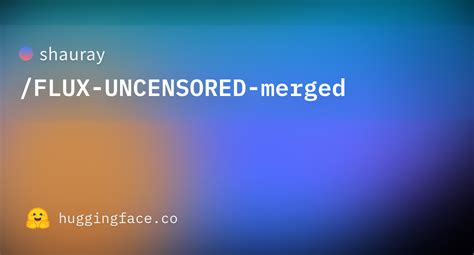 Shaurayflux Uncensored Merged At Main