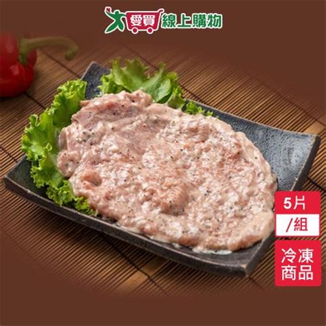 金園厚切手打排骨5片組200g片【愛買冷凍】 豬肉豬排 Yahoo奇摩購物中心
