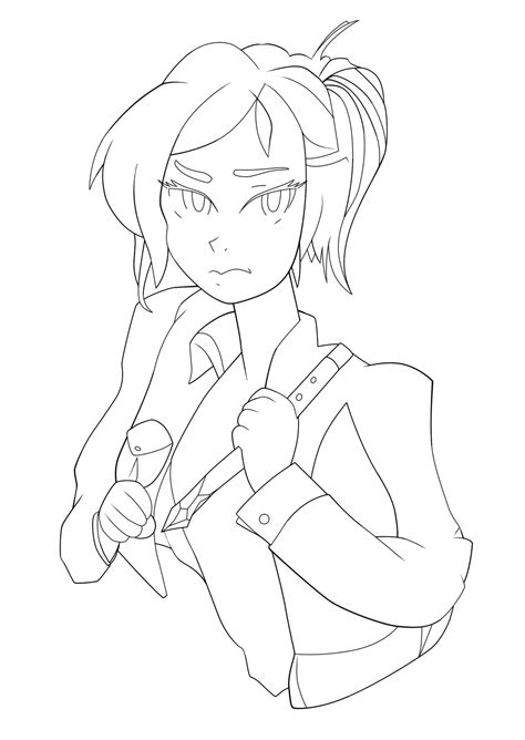 My First Buffy Sketch Inked By Helihi By Mattanzamfedora On Deviantart