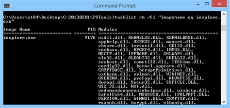 List And Kill Running Programs From Remote Computer Using Built In