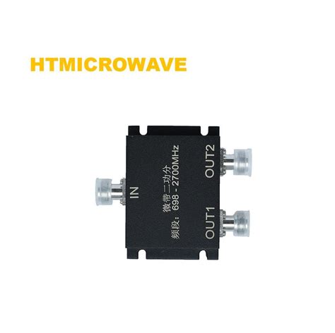 698 2700mhz 200w Rf Power Splitter 2 Way Divider Combiner Signal Power Splitter Microstrip Power