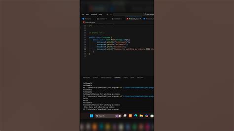 Java Programming Use Print Println And N To Print Hello World Coding Like Java Python
