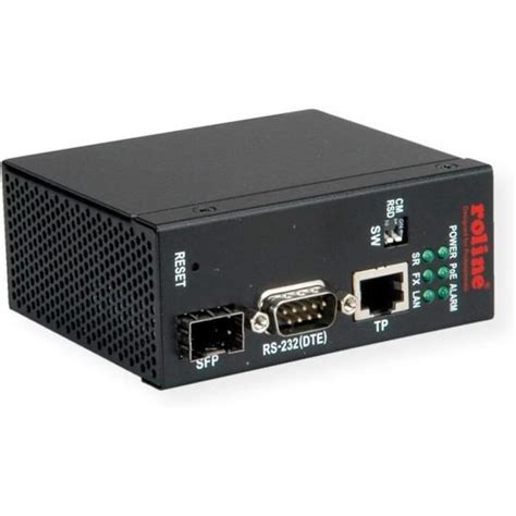 Convertisseur Industriel Ethernet Série Rs232 Roline Cdiscount Informatique
