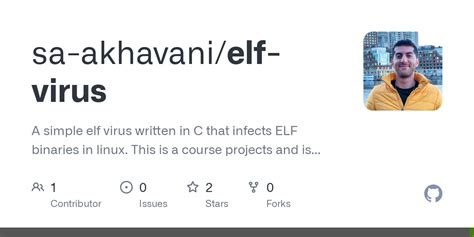 github sa akhavani elf virus a simple elf virus written in c that