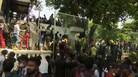 Sri Lanka President Flees And Ire Turns To Pm