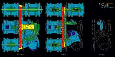 Unprocessed Space Syntax Model Of The Qu Womens Engineering Building