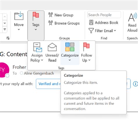 Outlook Categorize And Organize Your Emails This Is How It Works Lookeen