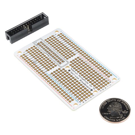 Adafruit Perma Proto Pin Raspberry Pi Half Size PCB Kit With X Header Tillescenter