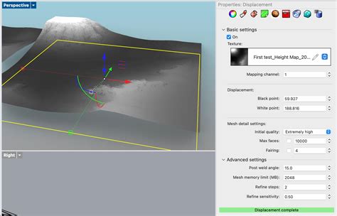 Bug Displacement From Height Map Only Uses 8 Bit Precision Rhino For Windows Mcneel Forum