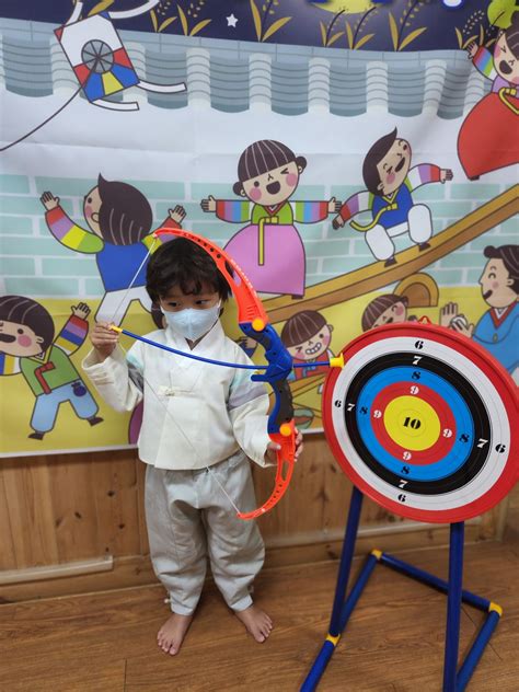 전통놀이 및 송편빚기 영아반 향기나무 어린이집 갤러리 온양온천감리교회