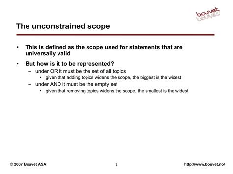 A Theory Of Scope Ppt