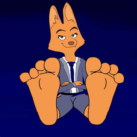 Diane Foxington Sexy Soles Tease  By Maxthecyanbird On Deviantart