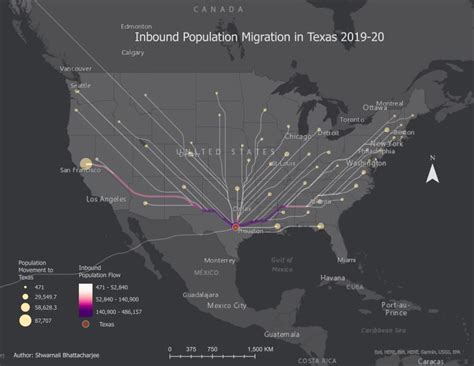 Shwarnali Bhattacharjee On Linkedin 30daymapchallenge Gis Cartography Migration Taxes