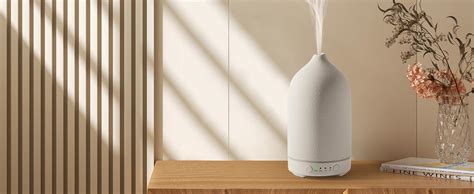Diffuserlove Ceramic Diffuser 200ml Essential Oil Diffusers Aromatherapy Essential