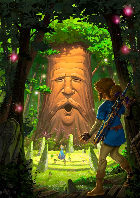 The Legend Of Zelda Fan Art Behance