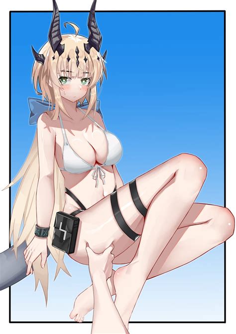 Reed Arknights Drawn By Muusn Danbooru