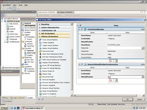 Activebatch Job Scheduler Adds Integrated Vmware Support Eric Sloof