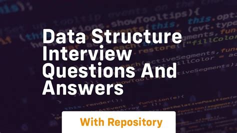 Data Structure Interview Questions And Answers Youtube